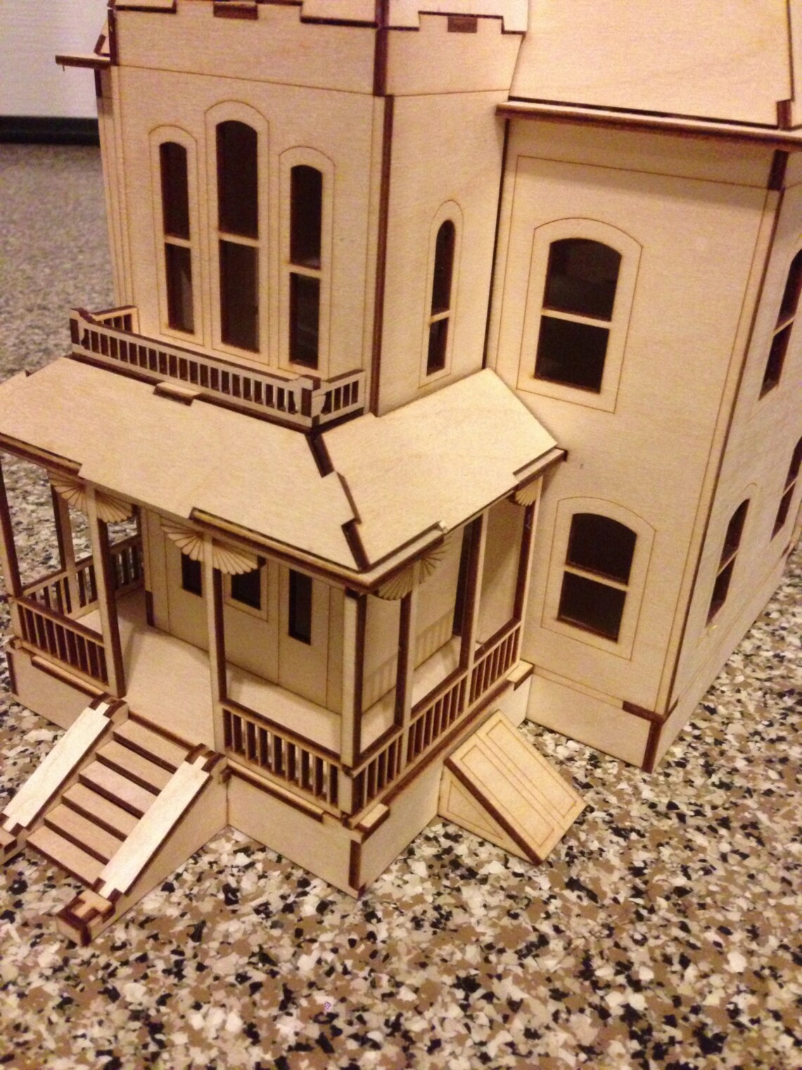 Bates Motel Haunted House Laser-cut Wooden Model Kit | Etsy UK