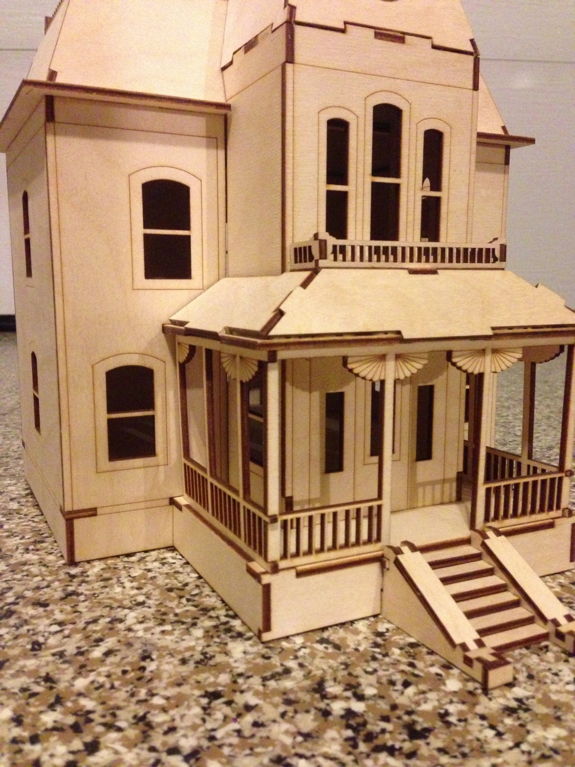 Bates Motel Haunted House Laser-cut Wooden Model Kit - Etsy UK
