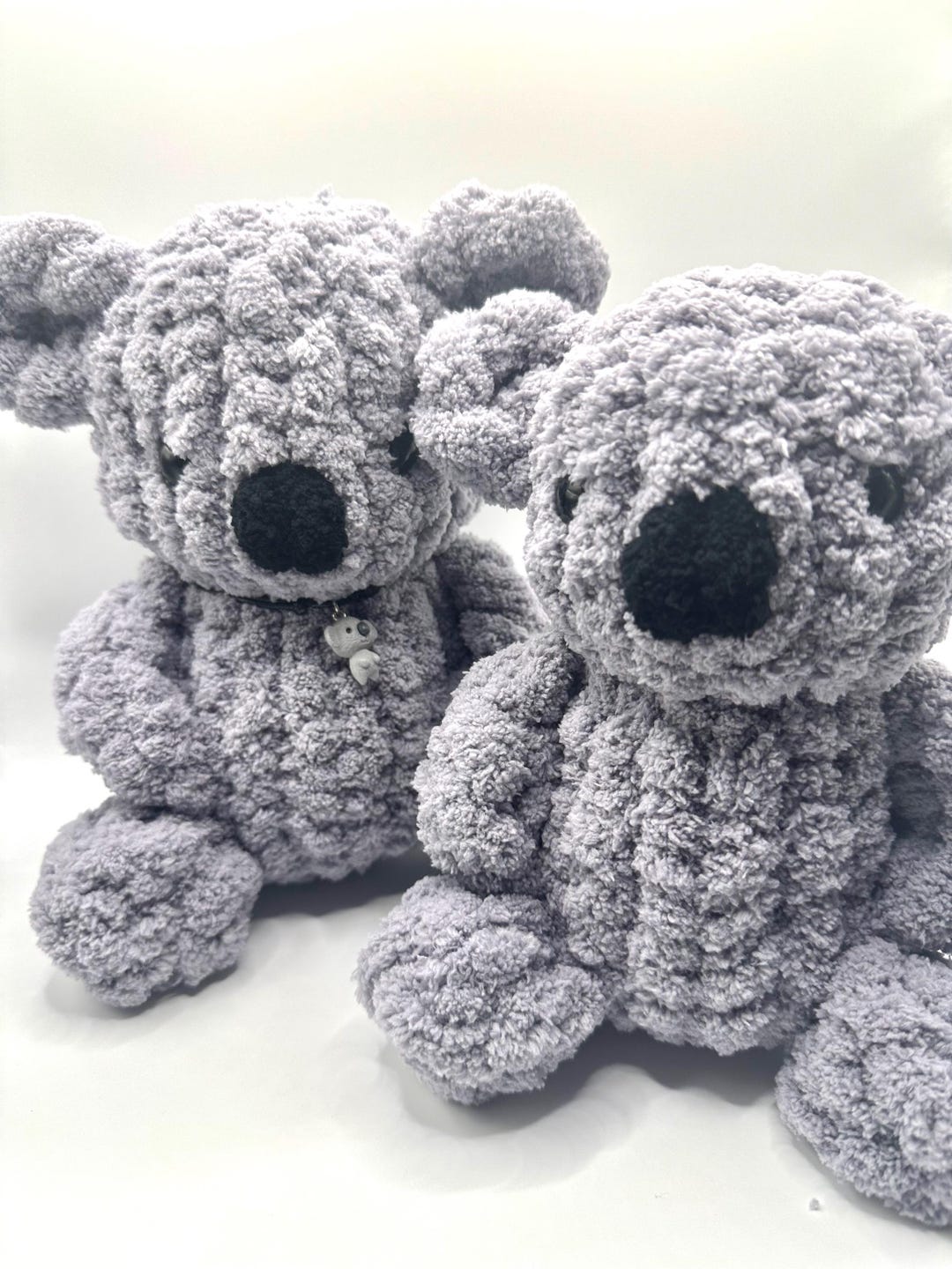 Kingston the Koala Stuffed Animal, Koala, Stuffed Animal, Finger Knit ...