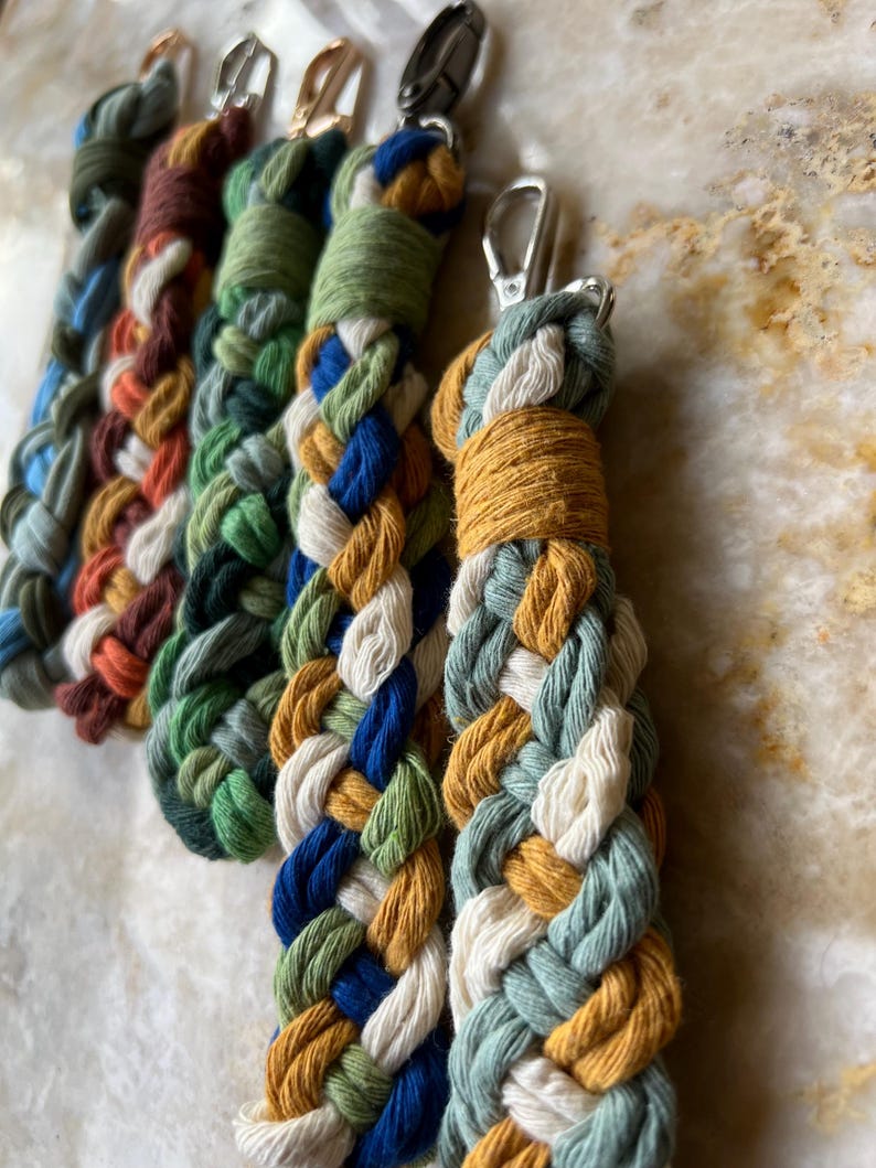 Macrame Keychain - Etsy