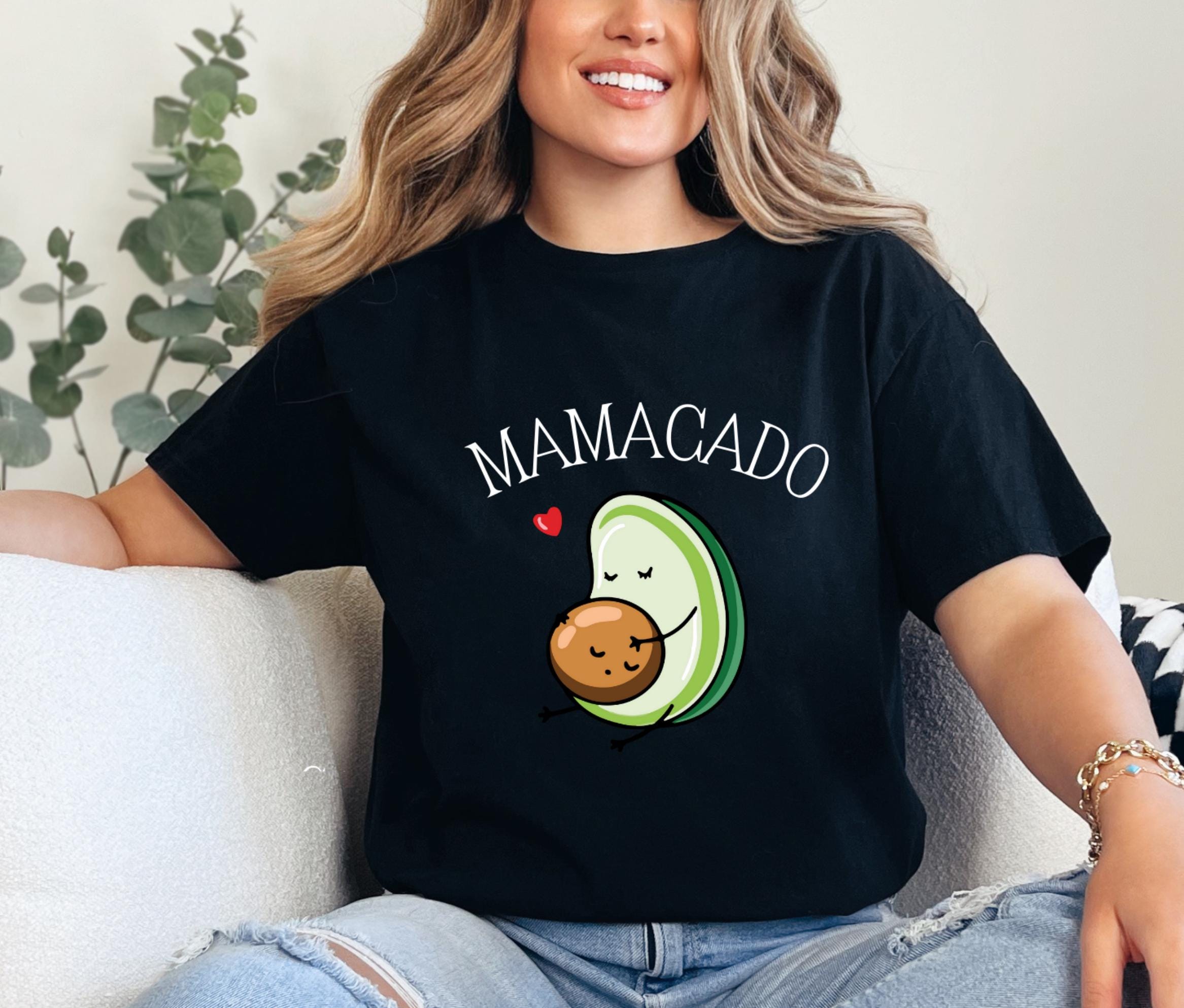 Avocado Pregnancy Announcement Shirt: Mamacado Papacado Couple Matching ...