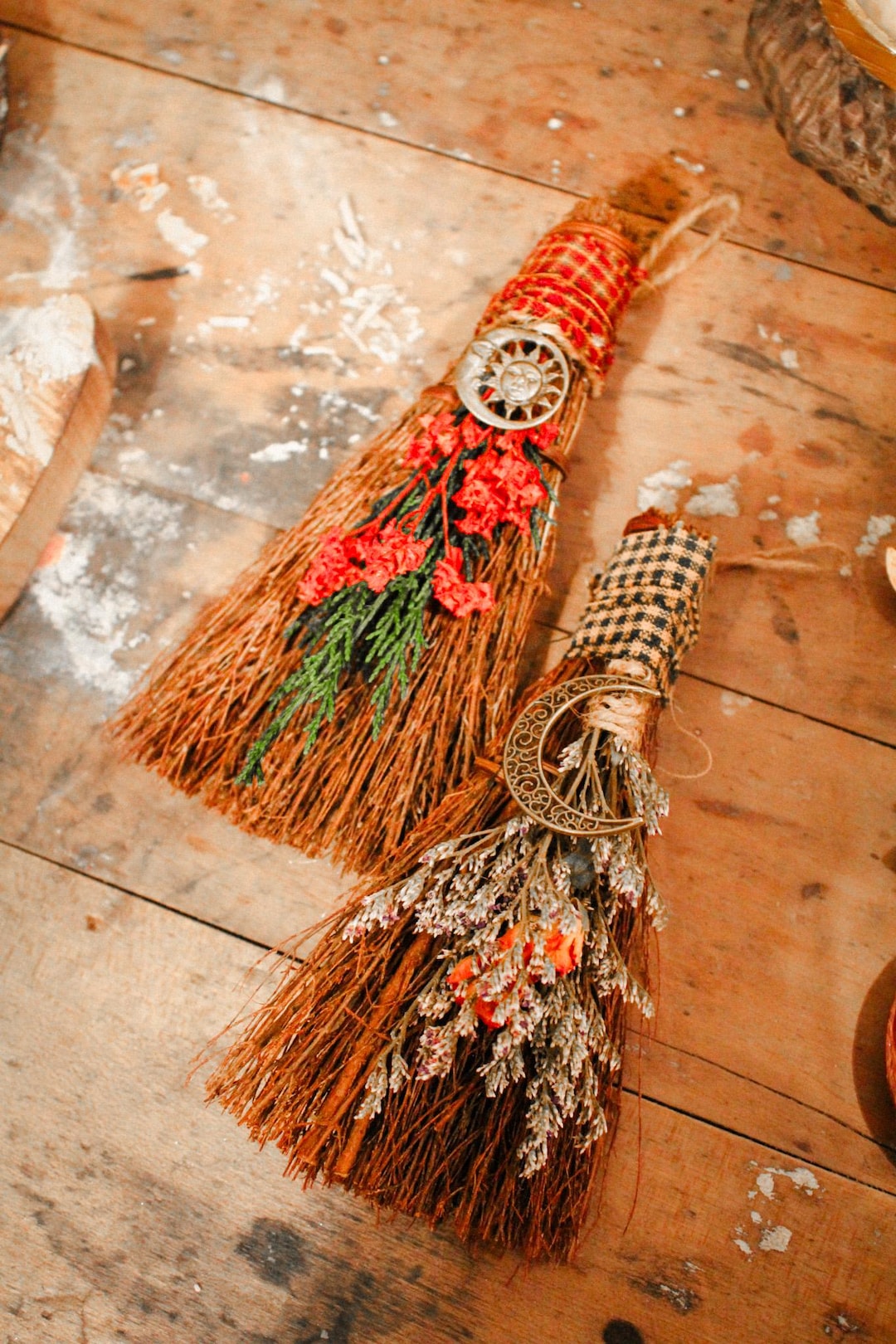 Miniature Witch Besom, Witch's Broom Altar Decoration, Witch Decoration ...