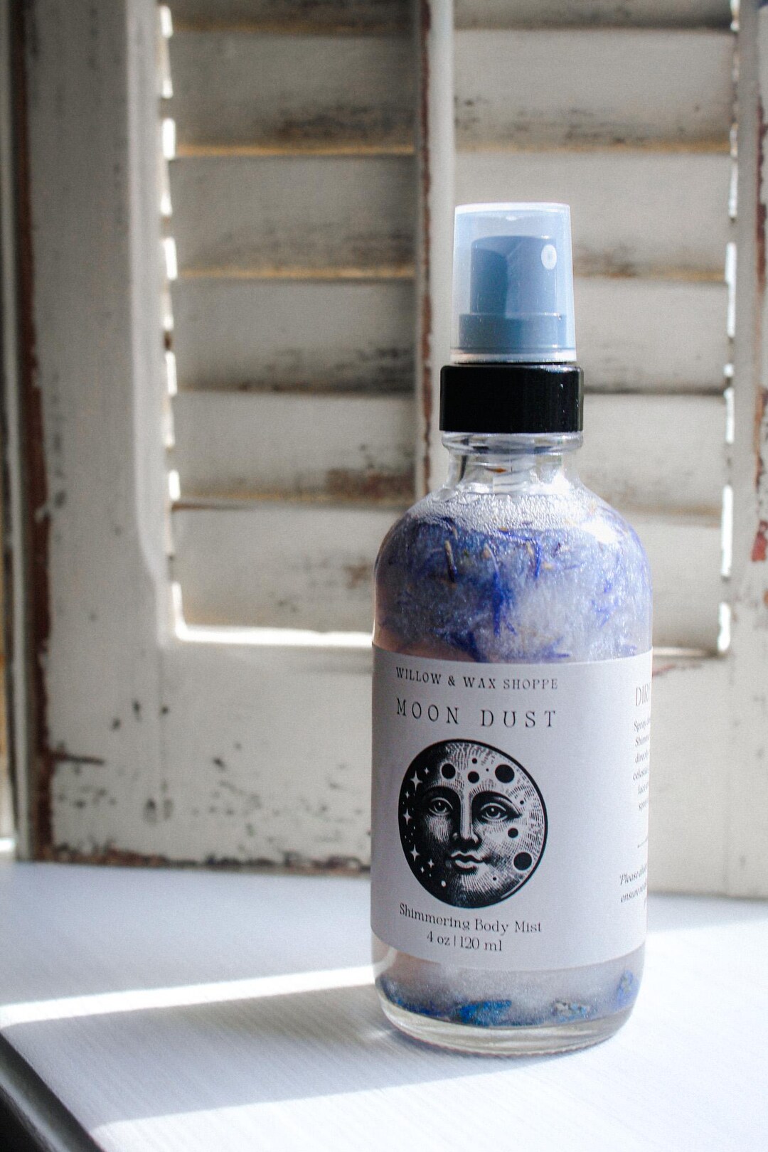 Moon Dust Shimmering Body Mist Small Batch Witchy Beauty Products - Etsy