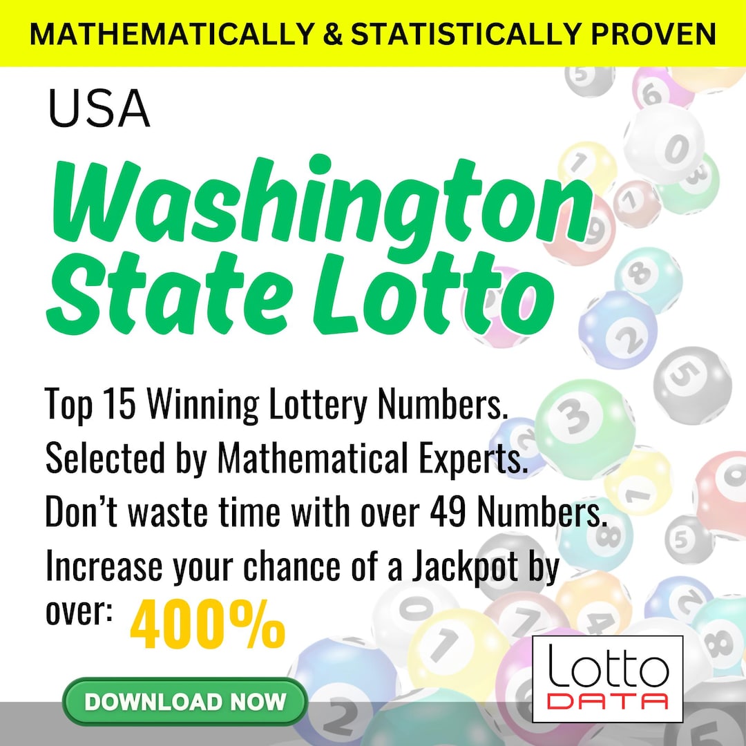 Washington State Lotto US Top 15 Win Lottery Winning Lotto Numbers Pack ...
