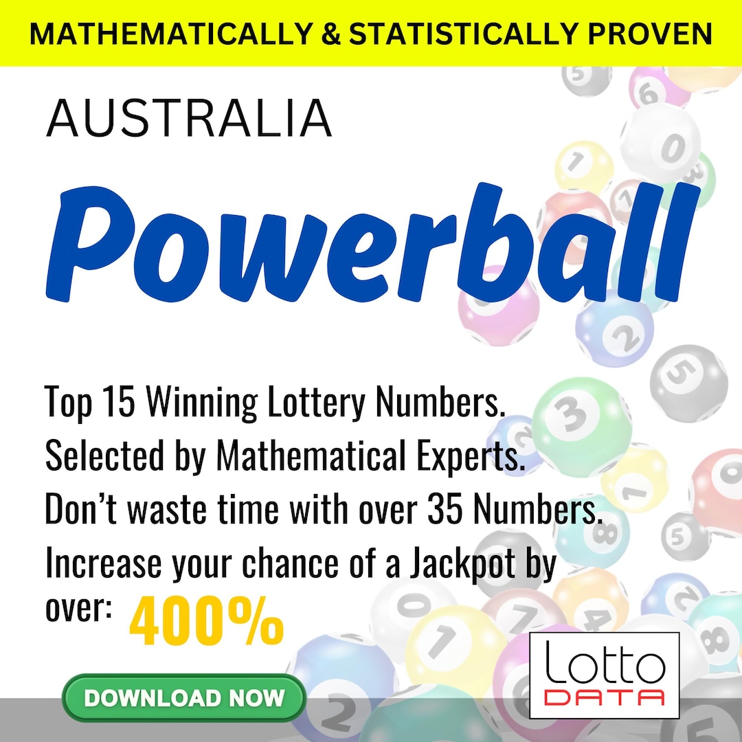 Powerball Australia Top 15 Win Lottery Winning Lotto Numbers Pack ...