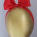 Made to Match Snow White Red Bow Girls Stretch Headband Christmas ...
