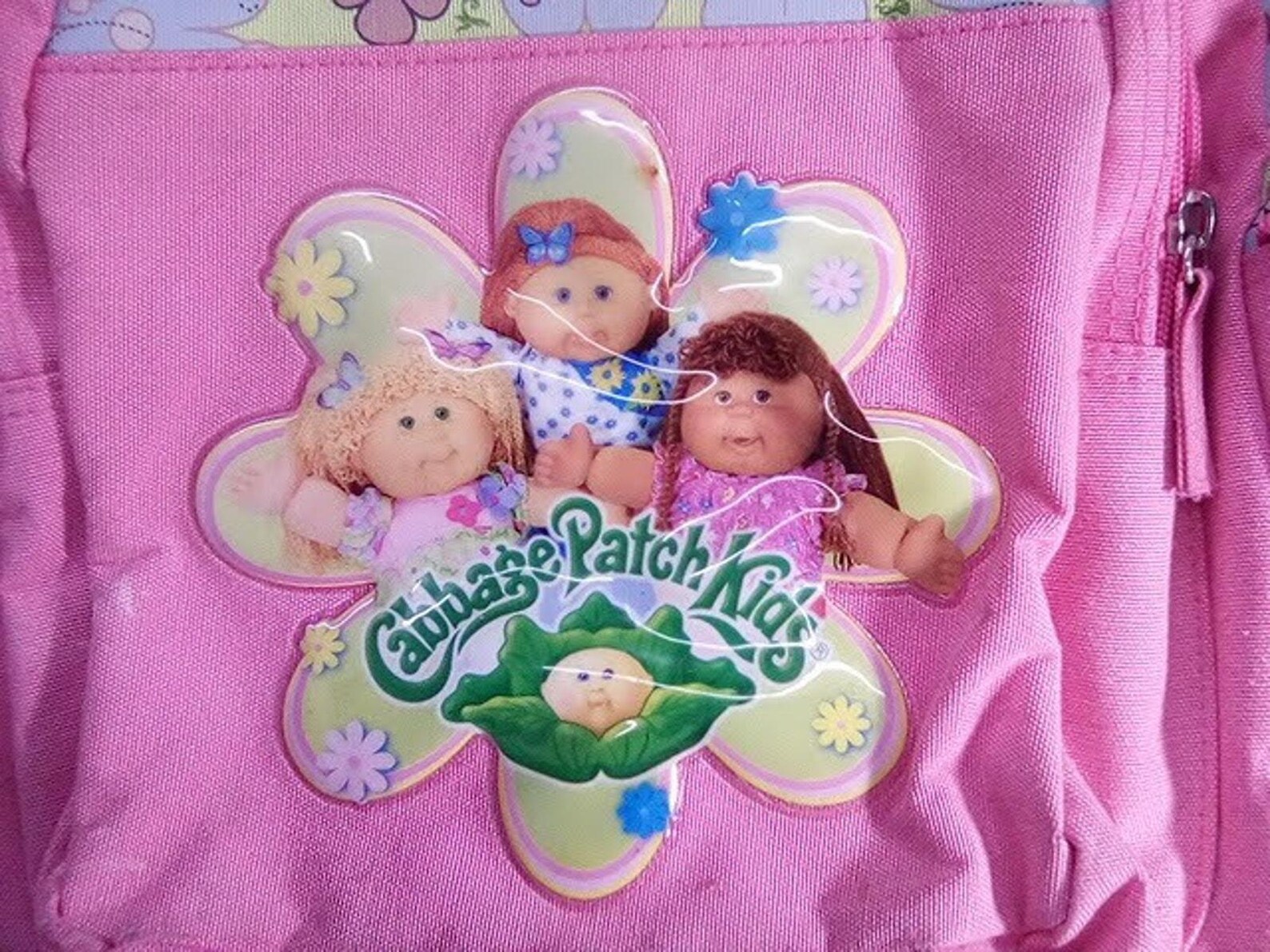 Vintage Cabbage Patch Kids Backpack Rolling 2005 Hot Pink - Etsy