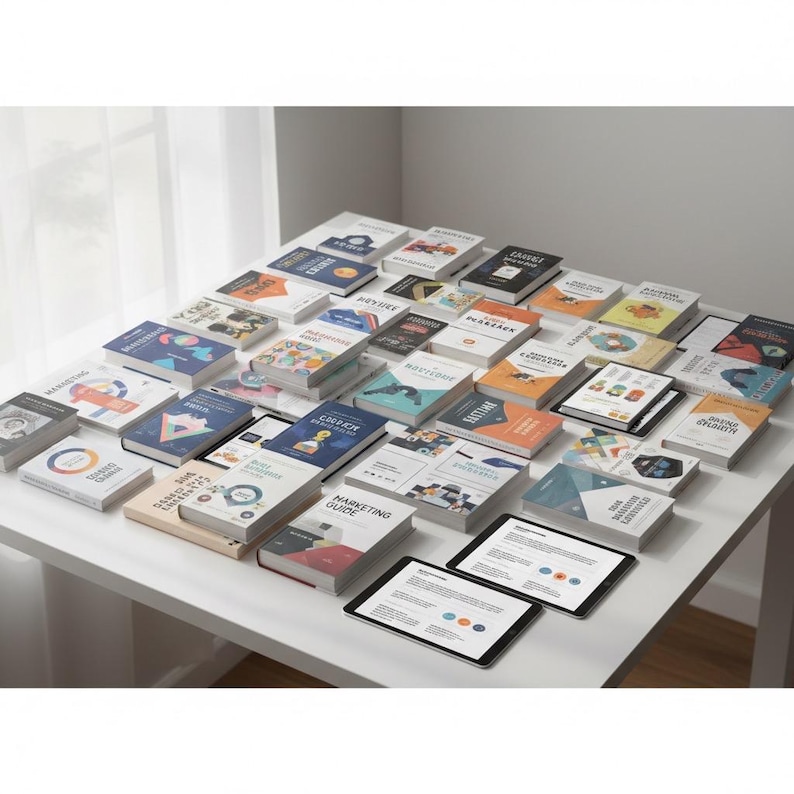 100+ Ready-to-sell Marketing Ebooks | Commercial Use Bundle | Digital ...