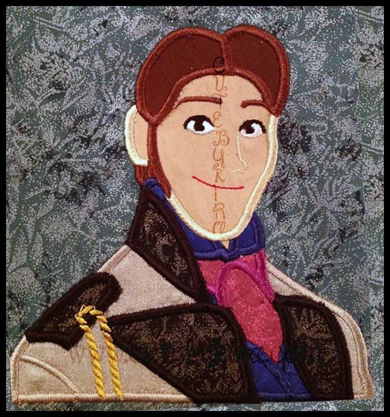 Cold Prince Applique Machine Embroidery Design DIGITAL ITEM - Etsy