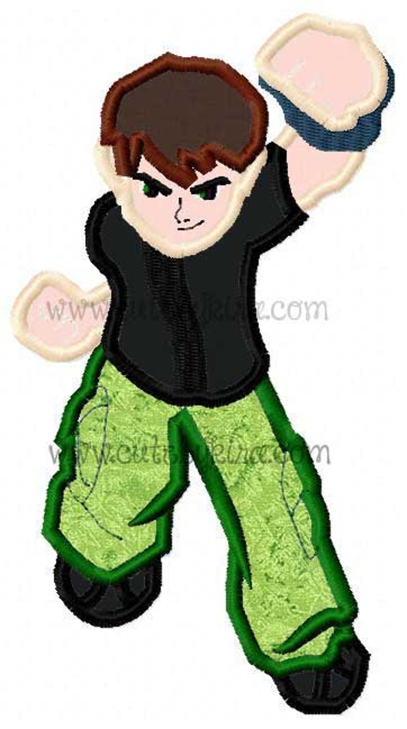 Ben Boy Applique Embroidery Design - Etsy