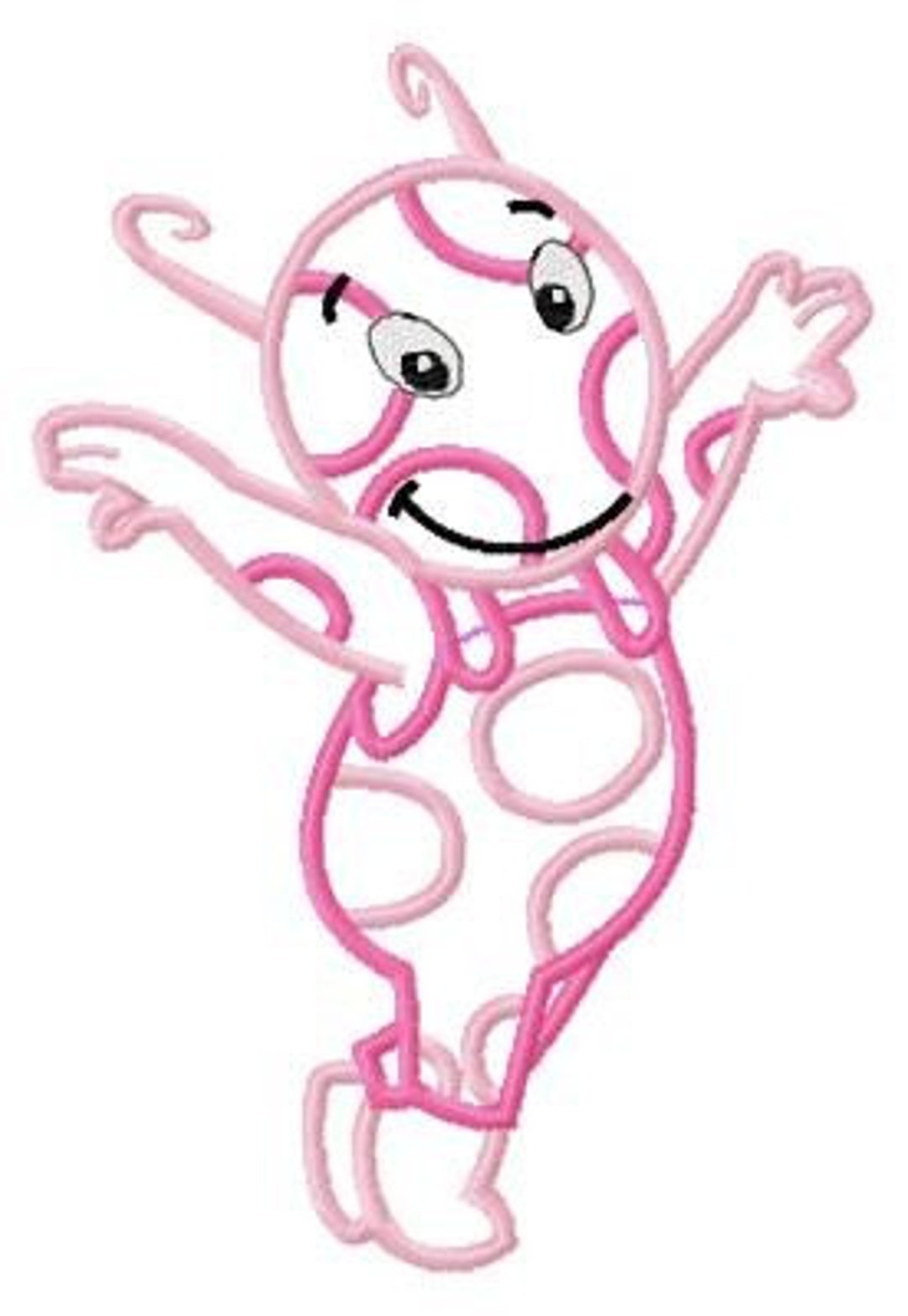 Uniqua Embroidery Design - Etsy