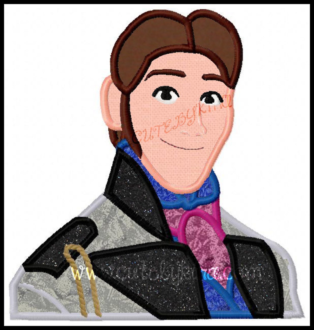 Cold Prince Applique Machine Embroidery Design (DIGITAL ITEM) - Etsy