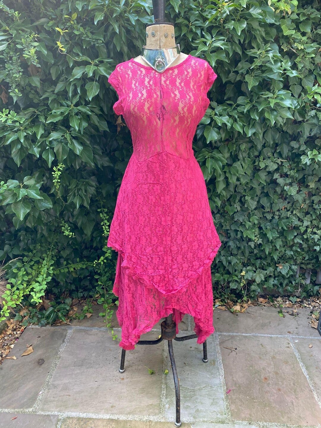 Ruby Rose Broom Rider All Lace Pixie Points Hem Soft Stretch Lace Sexy ...