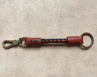 Braided Key Chain - Etsy