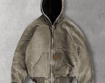 Carhartt Pink Hooded Jacket - S - Etsy Carhartt Pink Hooded Jacket - S - Etsy
