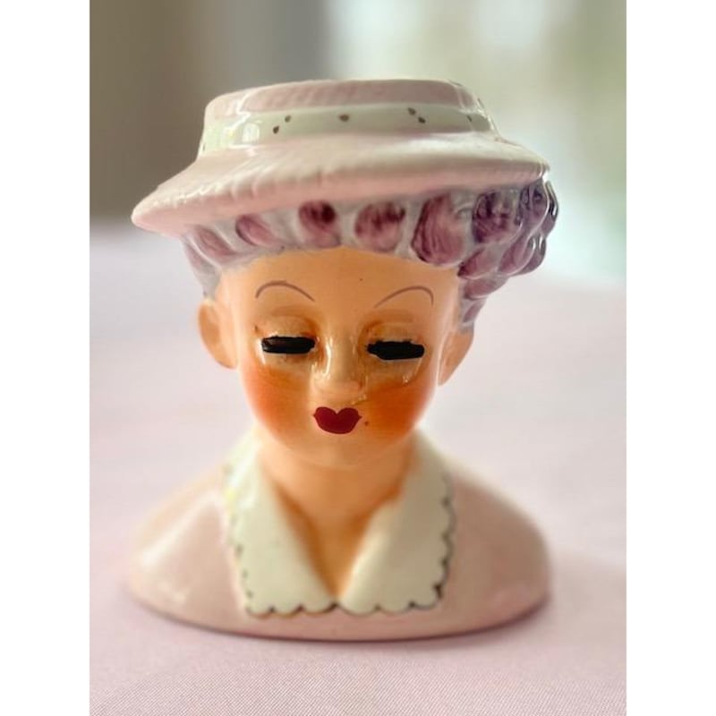 Lady Head Statue Ceramic - Etsy