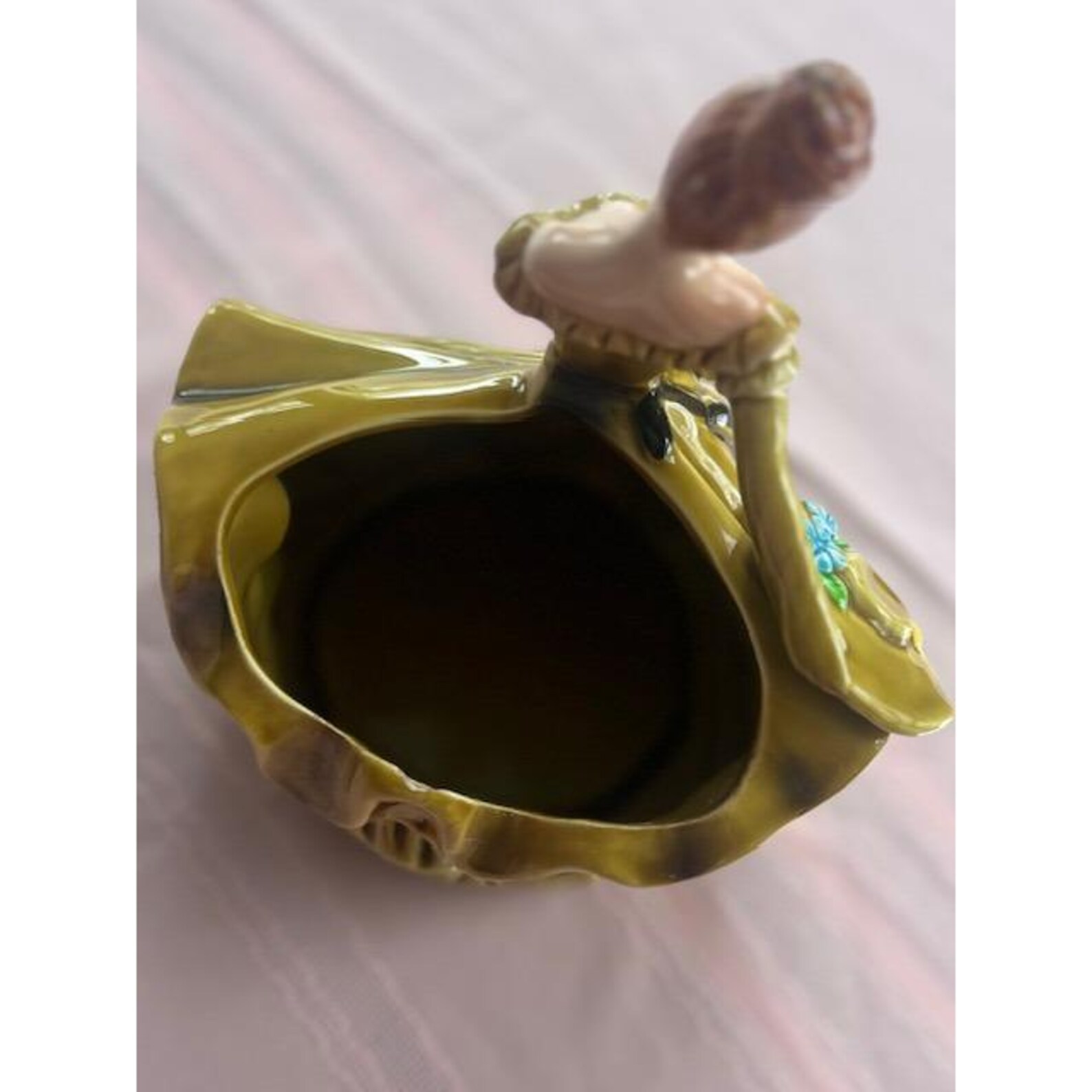 Vintage Lefton Southern Belle Planter Face Vase Set - Etsy