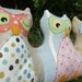 Baby Owls Draught (draft) Excluder Pdf Pattern Instant Download - Etsy