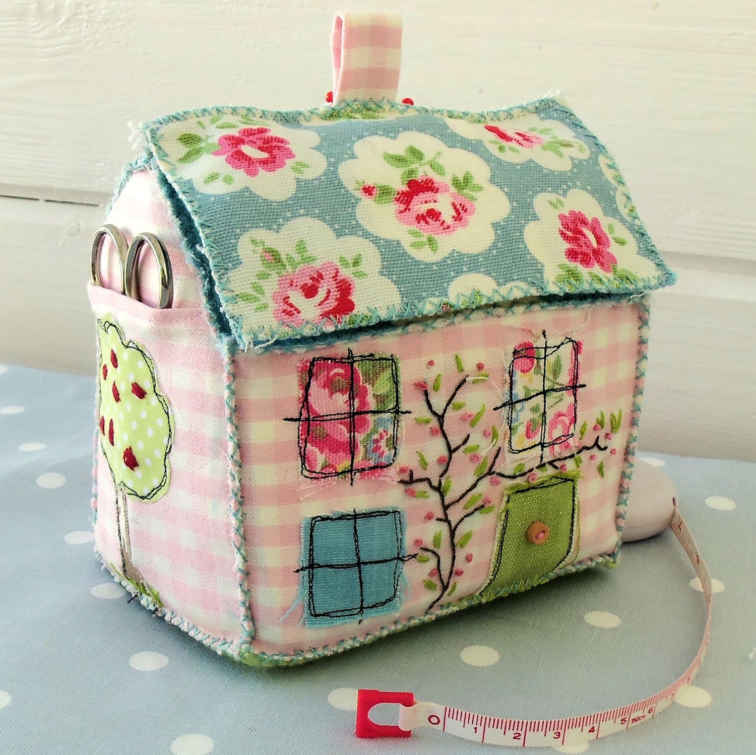 September House Pin Cushion Pdf Pattern Instant Download - Etsy UK