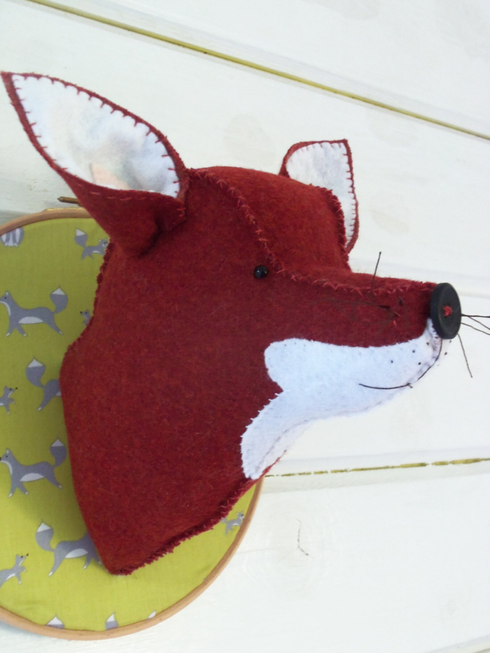 Fox Trophy Head Instant Download Pattern - Etsy