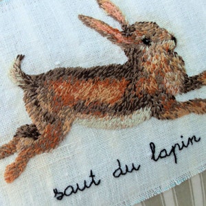 Leaping Rabbit Cushion Pattern Instant Download Pdf File - Etsy