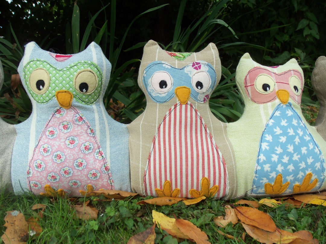 Baby Owls Draught (draft) Excluder Pdf Pattern Instant Download - Etsy