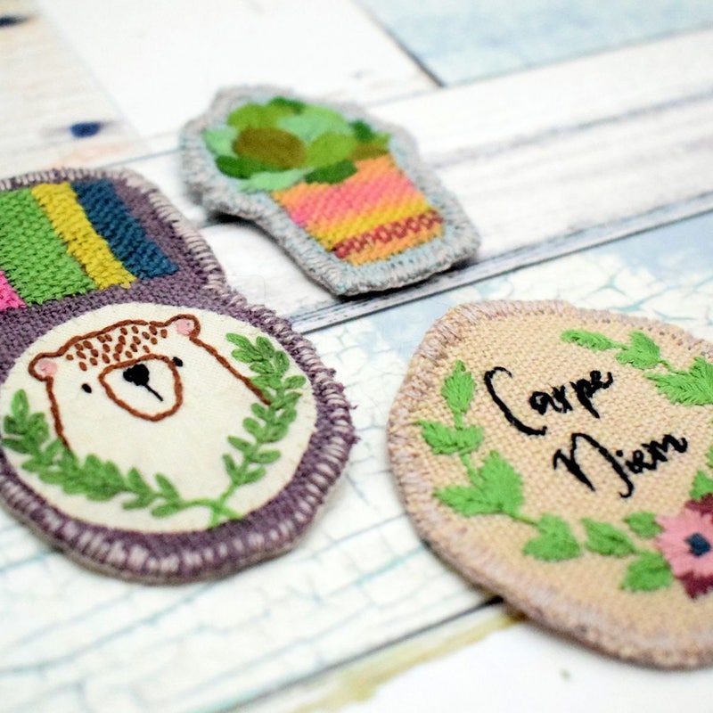 Embroidered Patch - Etsy