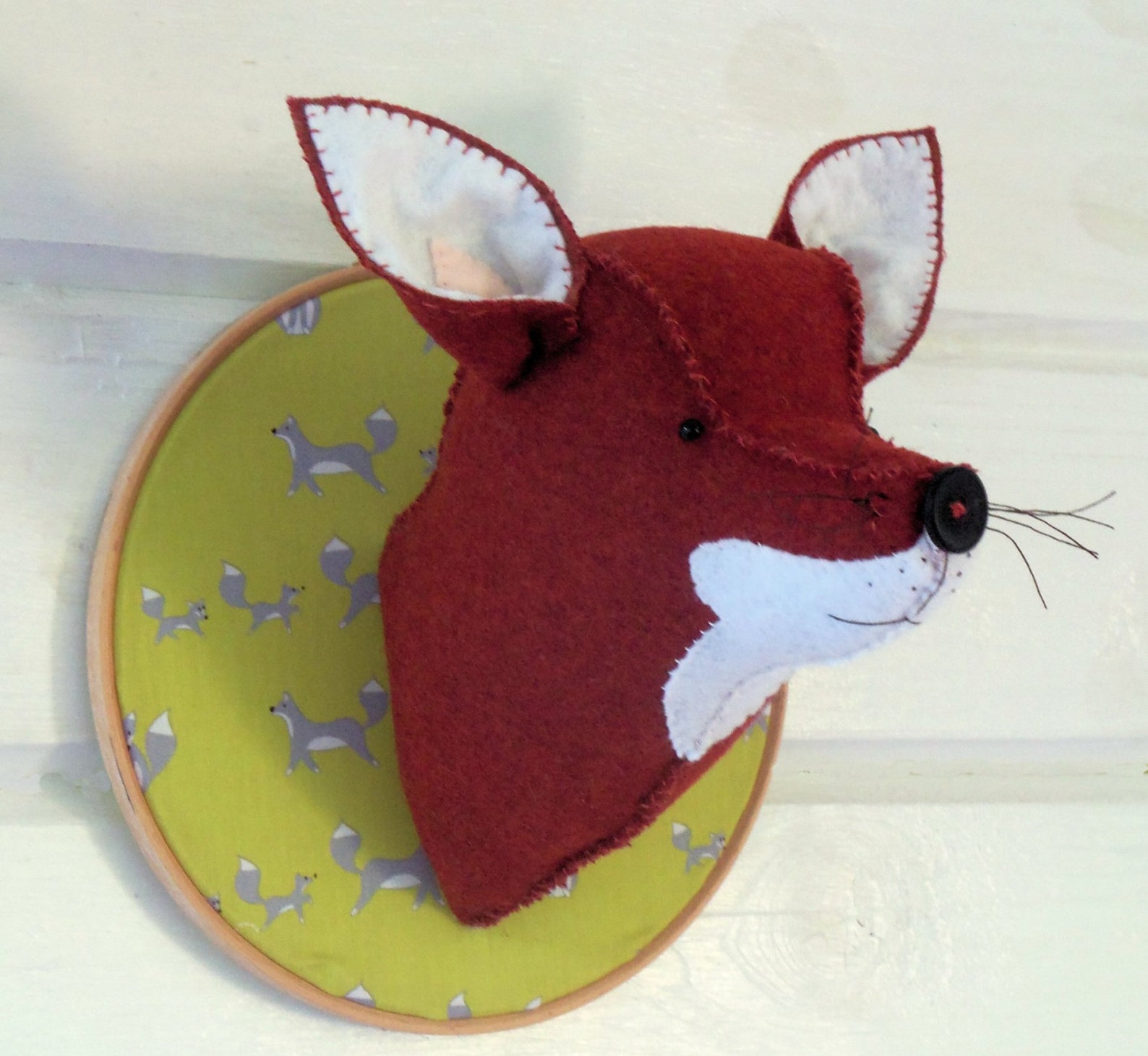 Fox Trophy Head Instant Download Pattern - Etsy