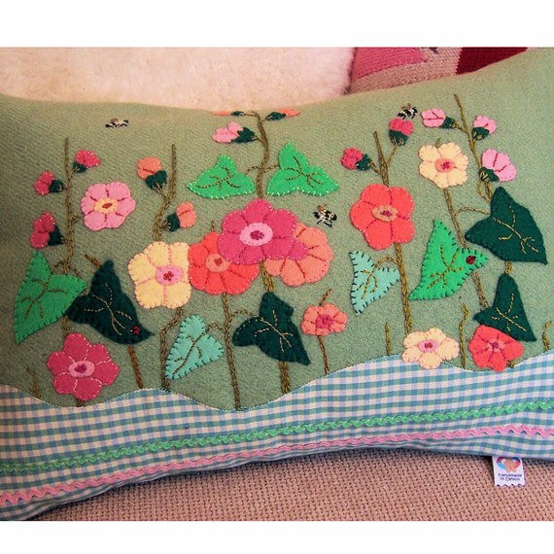 Country Garden Flowers Applique Pattern Pdf - Etsy