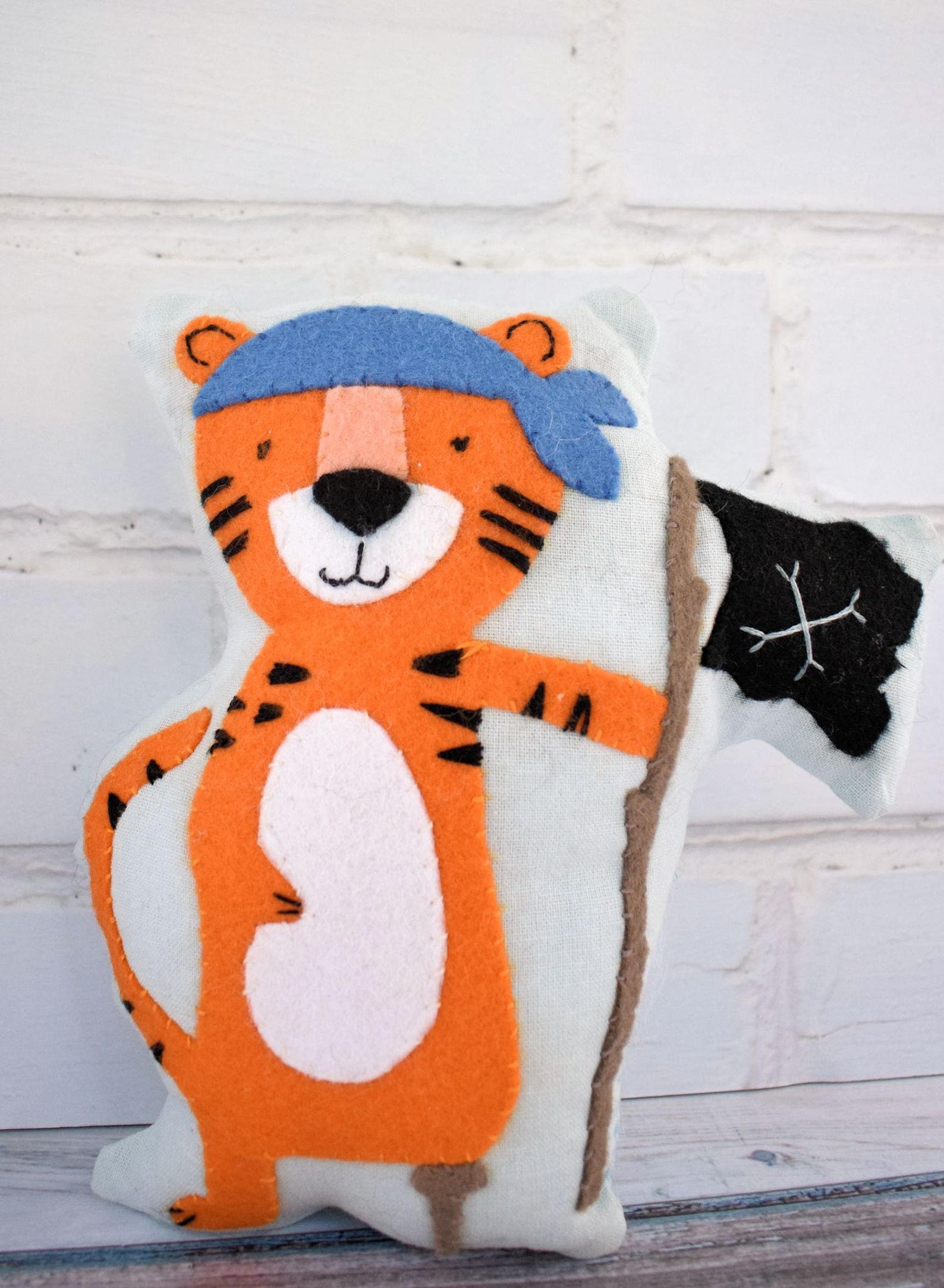 Two Fierce Pirate Felt Softie Toys Pattern Pdf Instant - Etsy