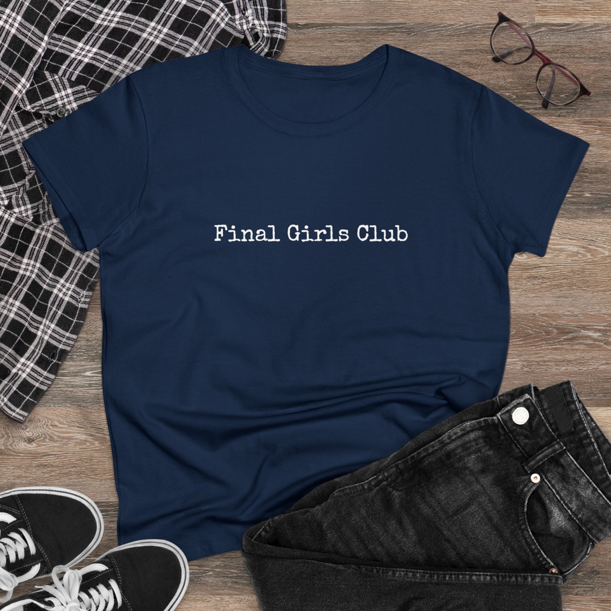 Women's Final Girls Club Cotton Tee - Etsy