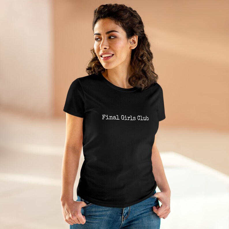 Women's Final Girls Club Cotton Tee - Etsy
