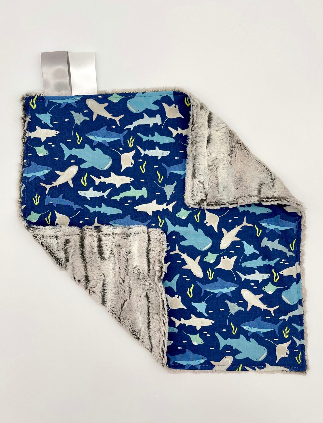 Personalized Shark Baby Lovey, Shark Minky Lovey, Whale Shark Lovey ...