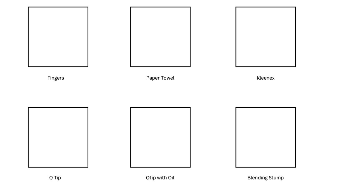 Oil Pastel Blending Techniques Template - Etsy