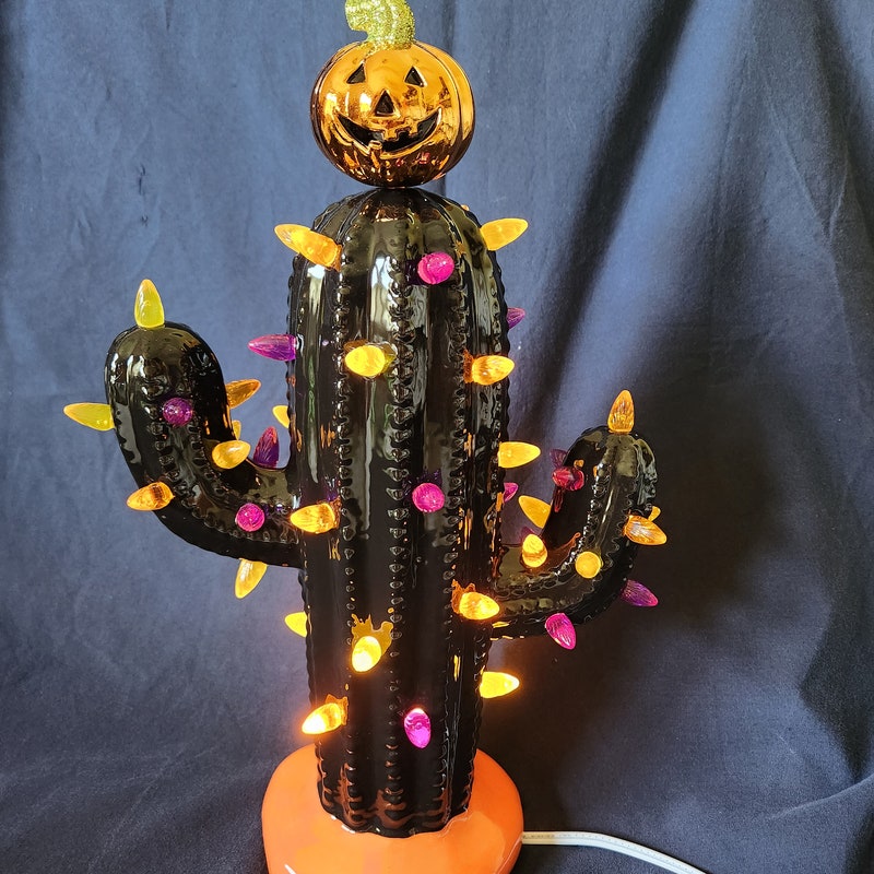 Halloween Cactus - Etsy