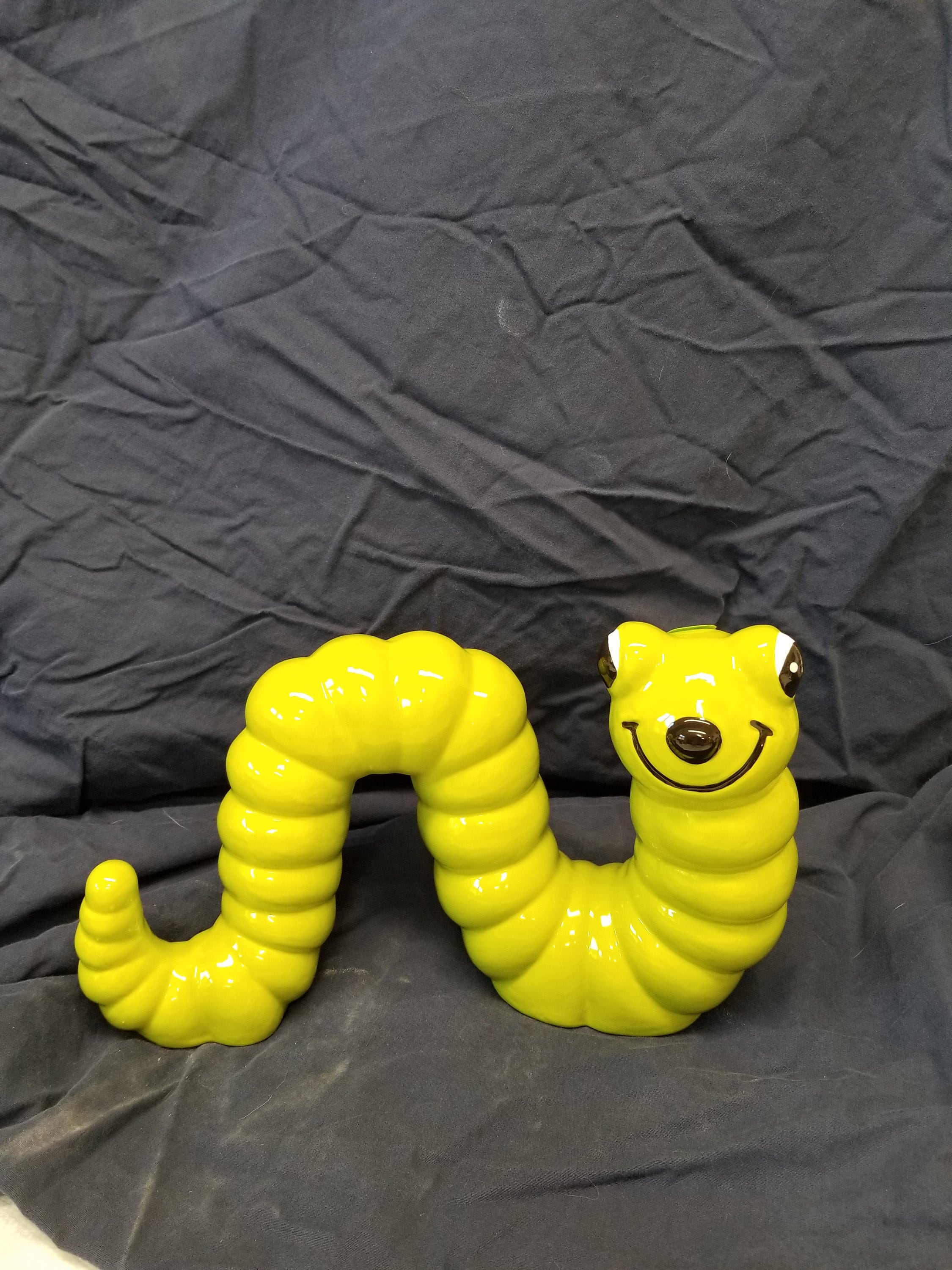 Hand Painted Ceramic Garden Inchworm - Etsy