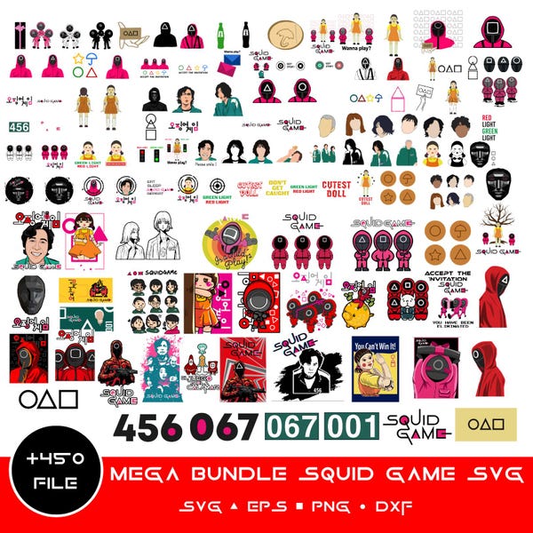 Squidgame Svg - Etsy