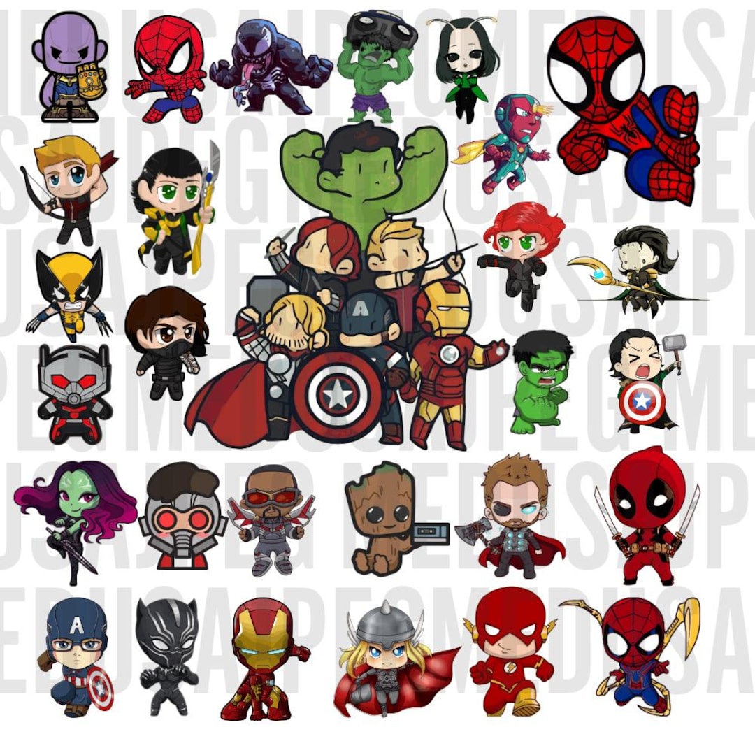 Avengers SVG Bundle, Marvel Avengers SVG, High Cut File for Cricut, Svg ...