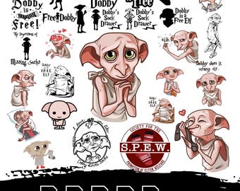 Dobby Svg Bundle Clipart - Free Dobby, Free Elf - Svg Png Eps Dxf Pdf ...