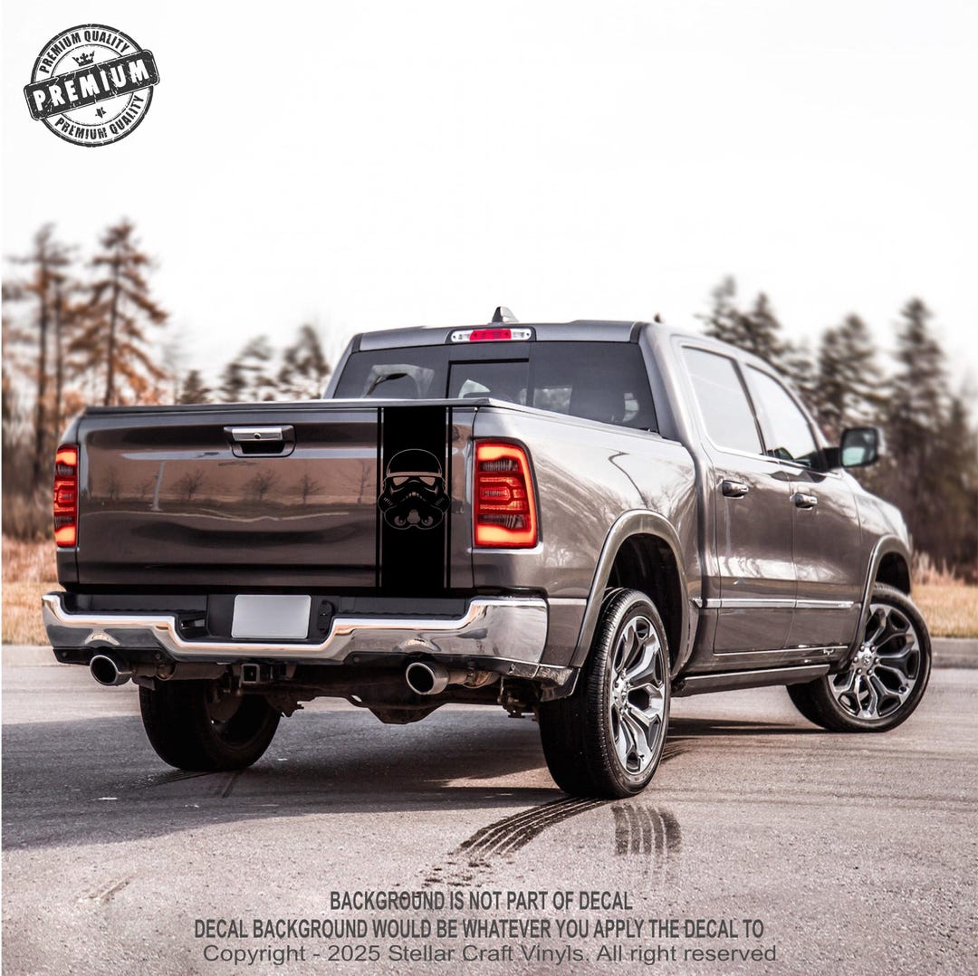 Stormtrooper Helmet Racing Stripes Decal – Car Truck SUV Graphics - Etsy