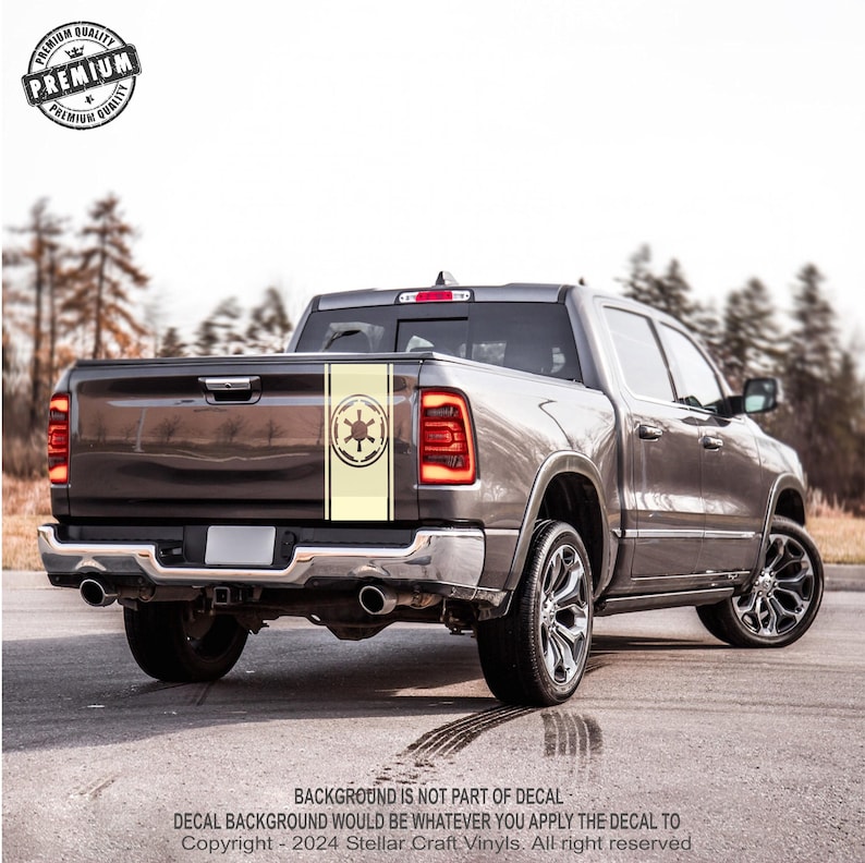 Galactic Empire Logo Racing Stripes Car Decal – Truck, SUV Hood Graphic ...