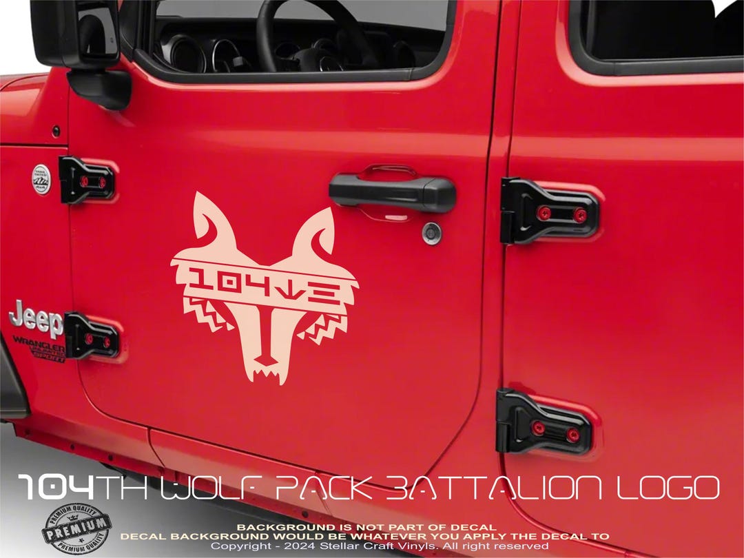 104th Wolfpack Battalion Decal - Aurebesh Graphic - Etsy