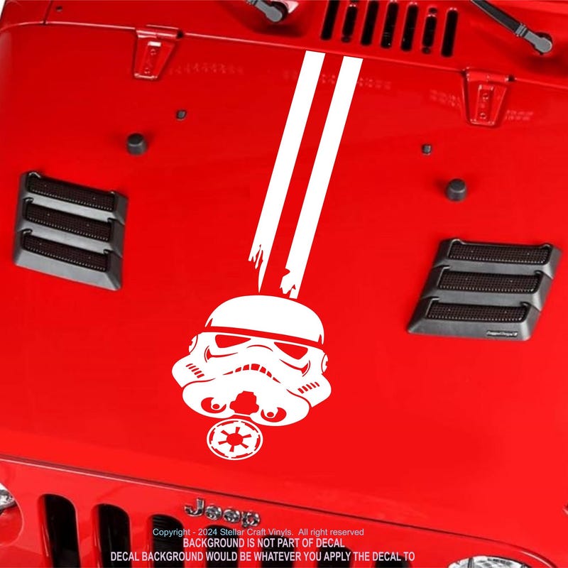 Starwars Hood Decals - Etsy