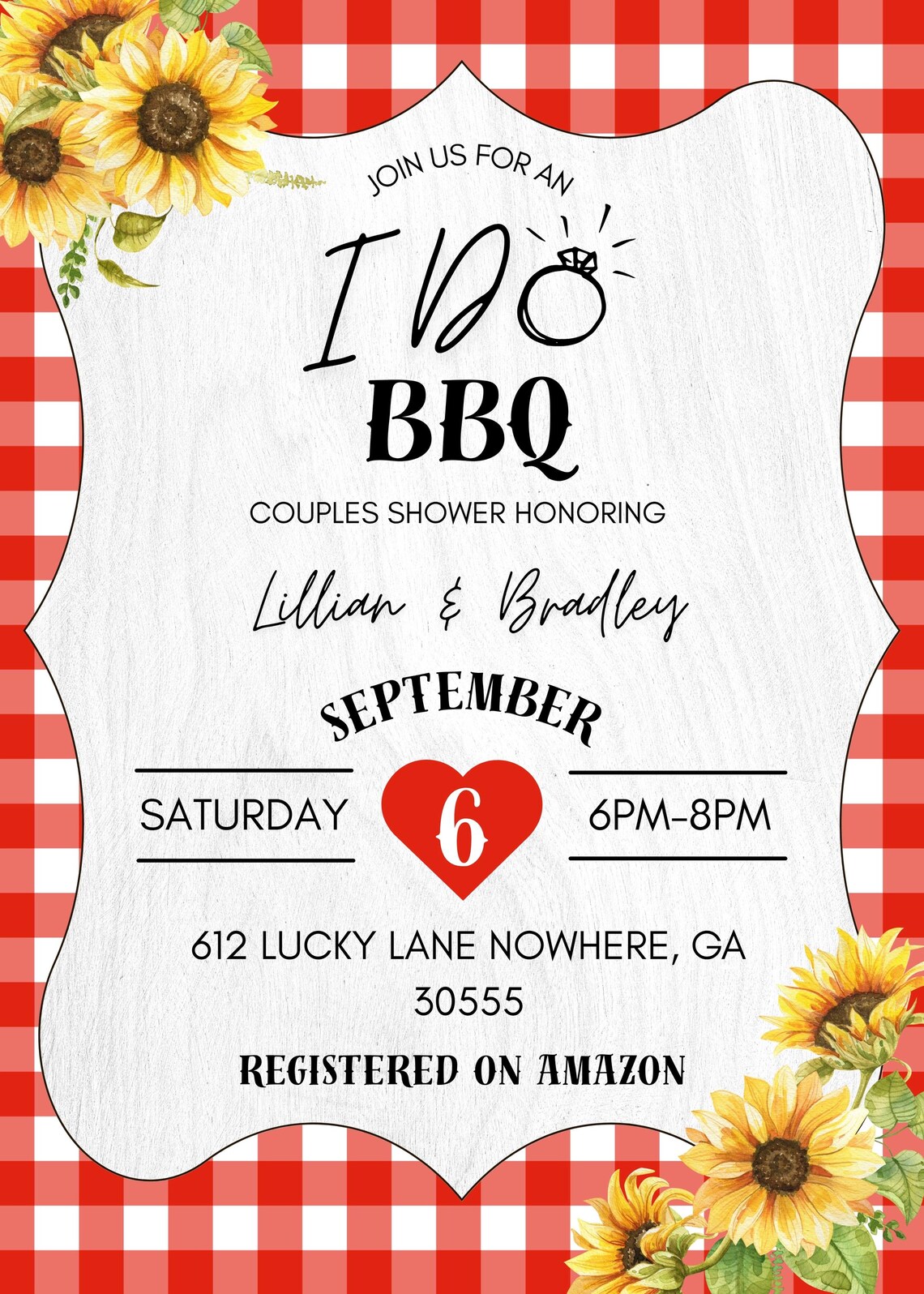 I Do BBQ Wedding Shower Invitation - Etsy