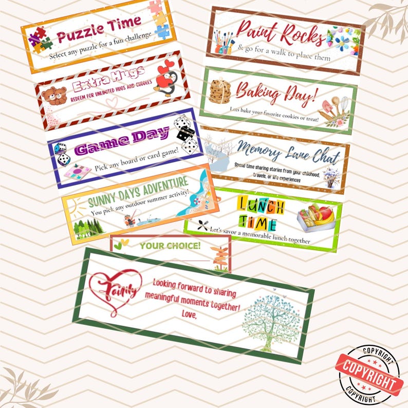 Grandparents Coupon Book, Summer Coupon Book, Fathers Day for Grandpa ...