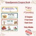 Grandparents Coupon Book, Summer Coupon Book, Fathers Day for Grandpa ...