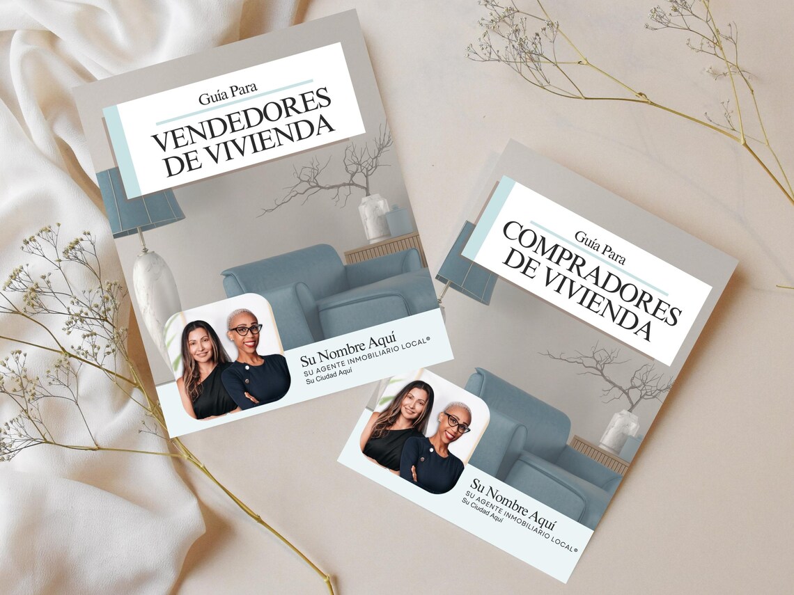 Spanish Real Estate Home Buyer and Seller Guide, Customizable Canva ...