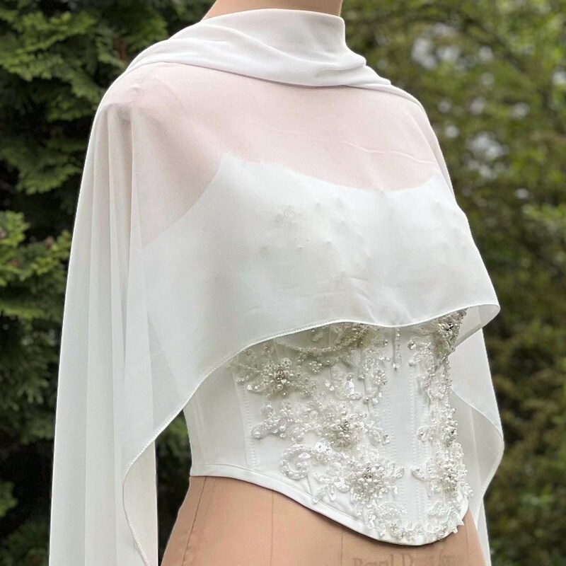 Bridal Wide Scarf - Etsy