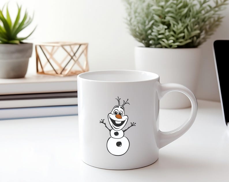 Olaf Outline Svg | Frozen Olaf Svg | Adorable Olaf Clipart for Cricut ...