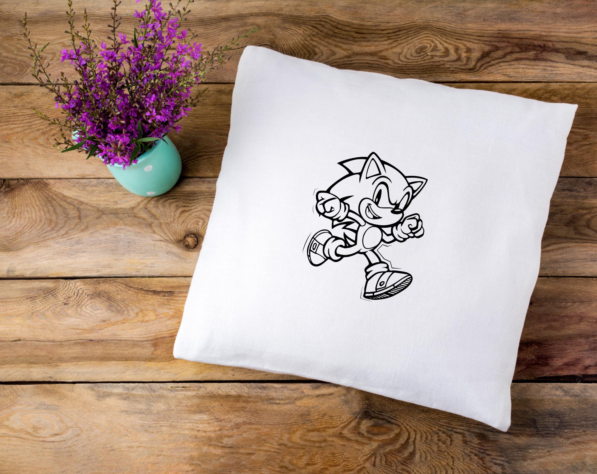 Sonic Svg, Sonic Outline SVG, Sonic Hedgehog Outline SVG, Sonic ...